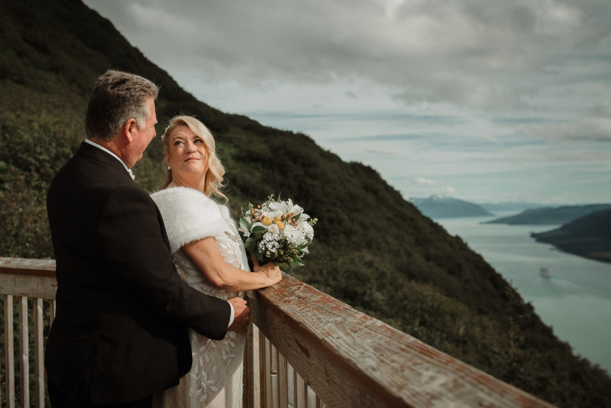 Alaska Mountaintop Elopement | Pam and Greg | Juneau, Alaska ...