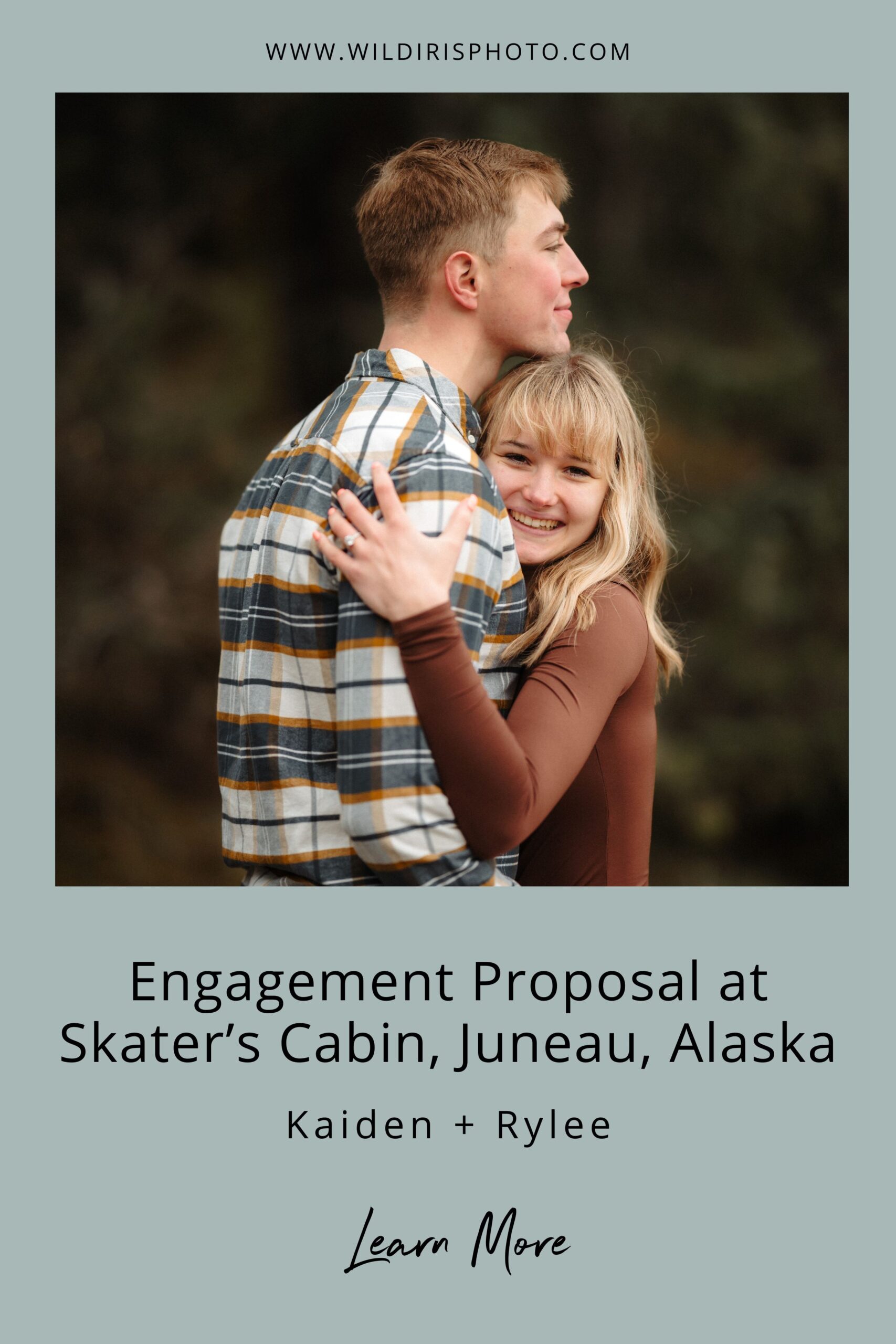 Alaska Engagement Proposal at Skater's Cabin | Kaiden and Rylee ...