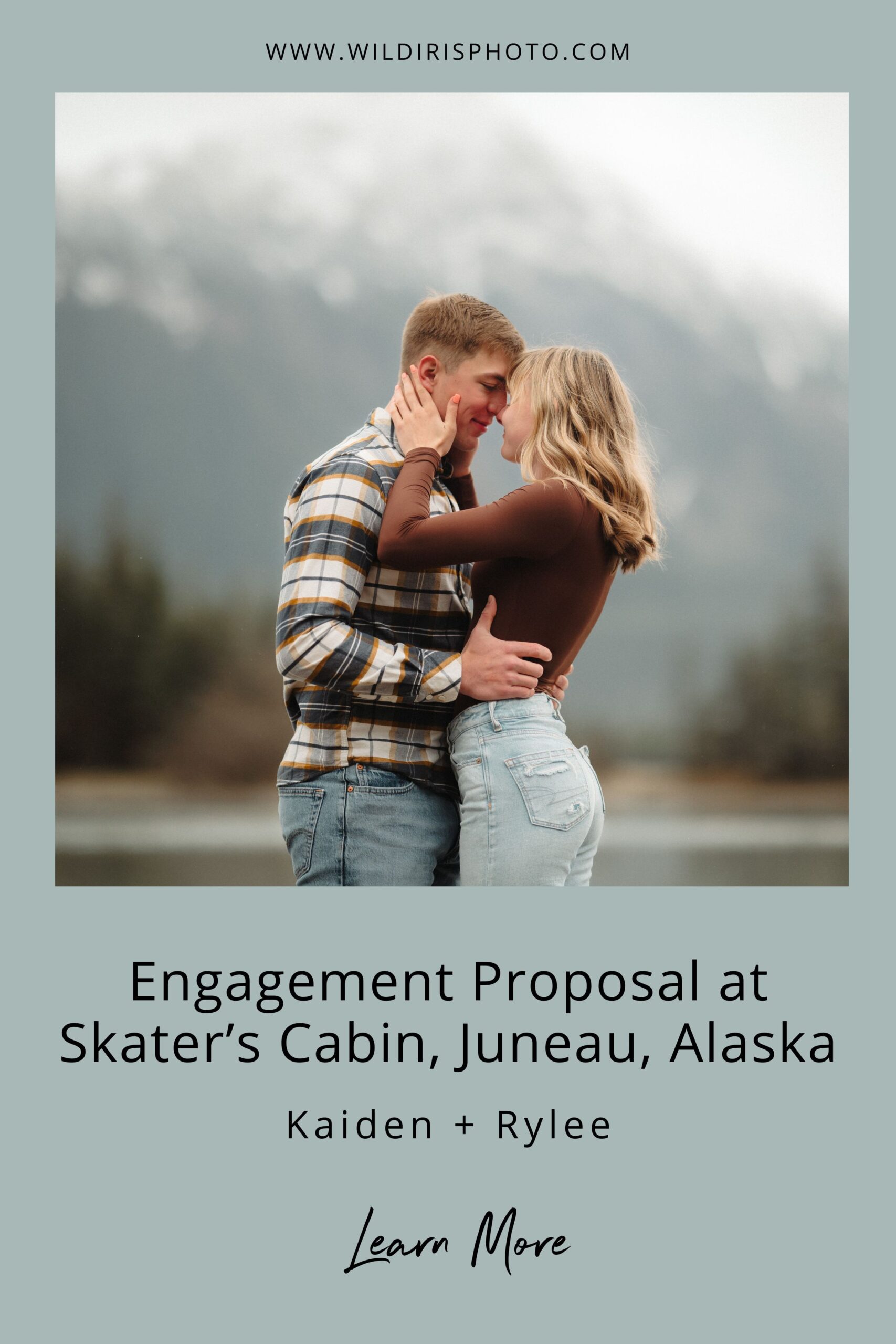 Alaska Engagement Proposal at Skater's Cabin | Kaiden and Rylee ...